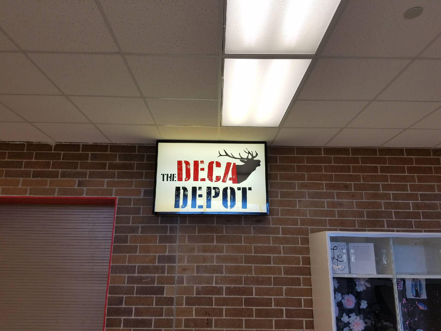 Elk River High School DECA Depot Sign Reface - RPM