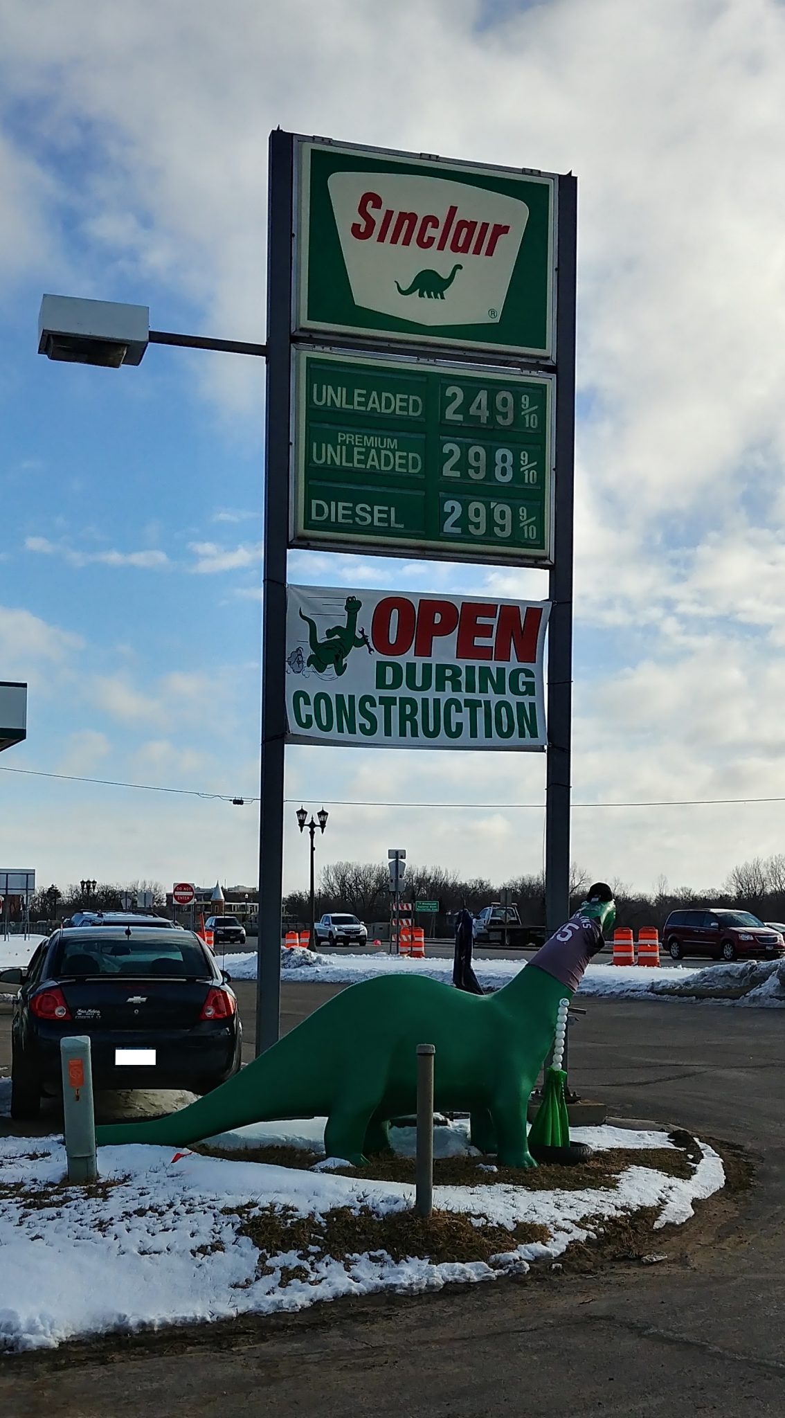 Sinclair Champlin Open During Construction Banner - RPM