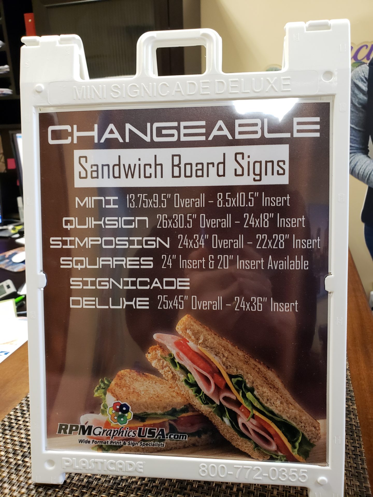 Changeable Sandwich Boards of all sizes! - RPM
