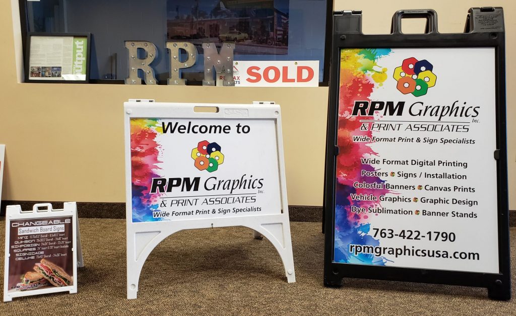 Changeable Sandwich Boards of all sizes! - RPM