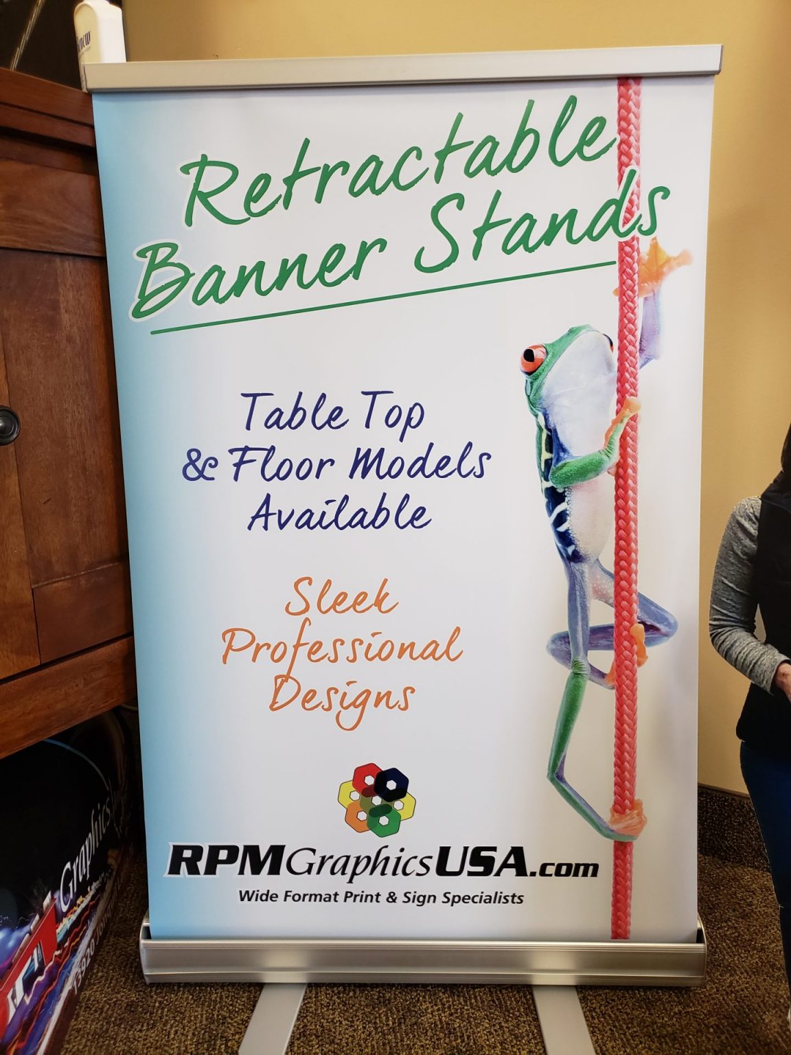 24x36 retractable banner stand - RPM