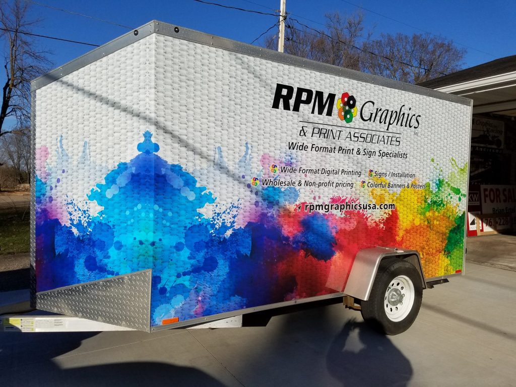 Colorful Trailer Wraps - RPM