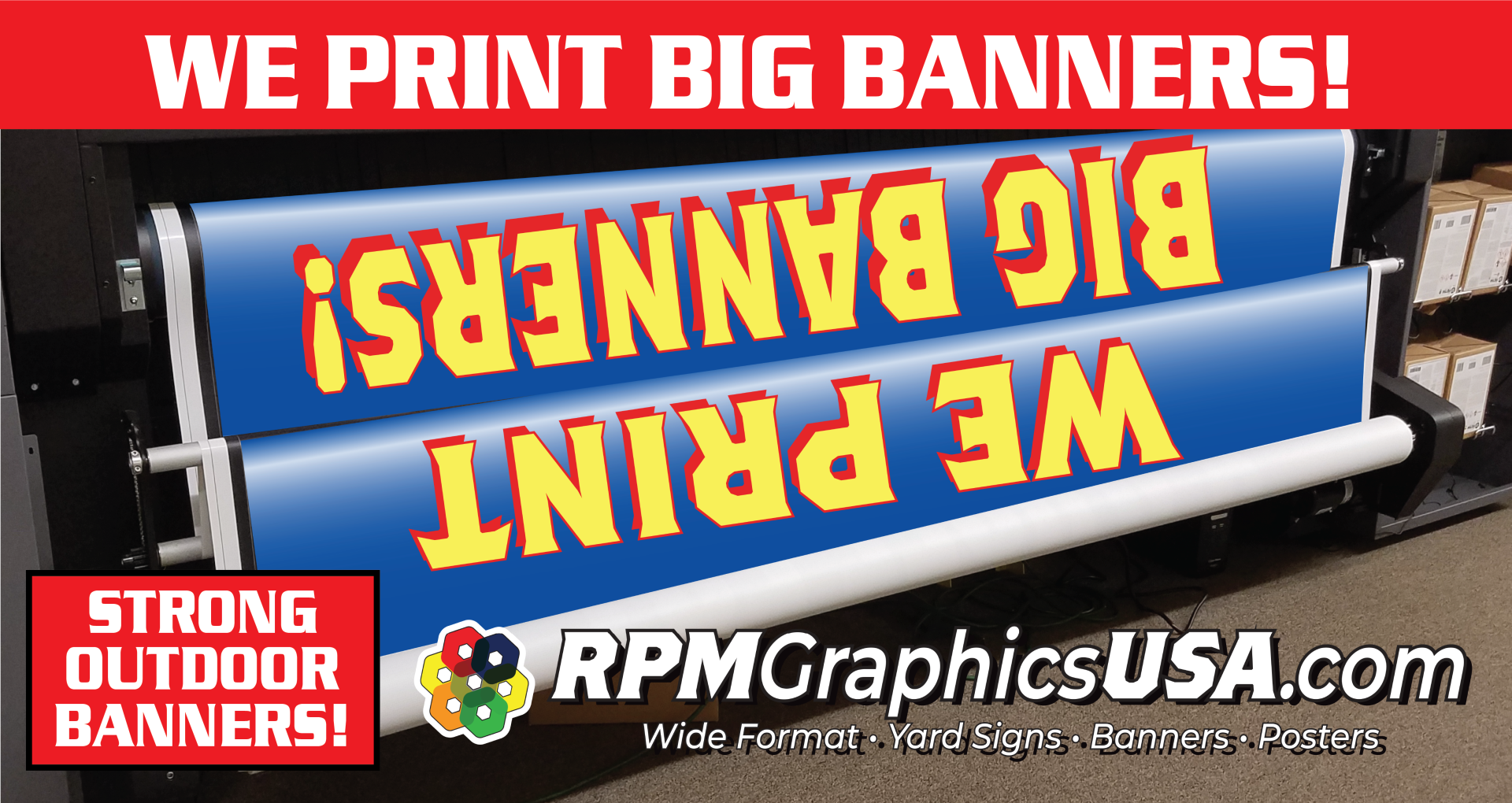 We print BIG banners! - RPM
