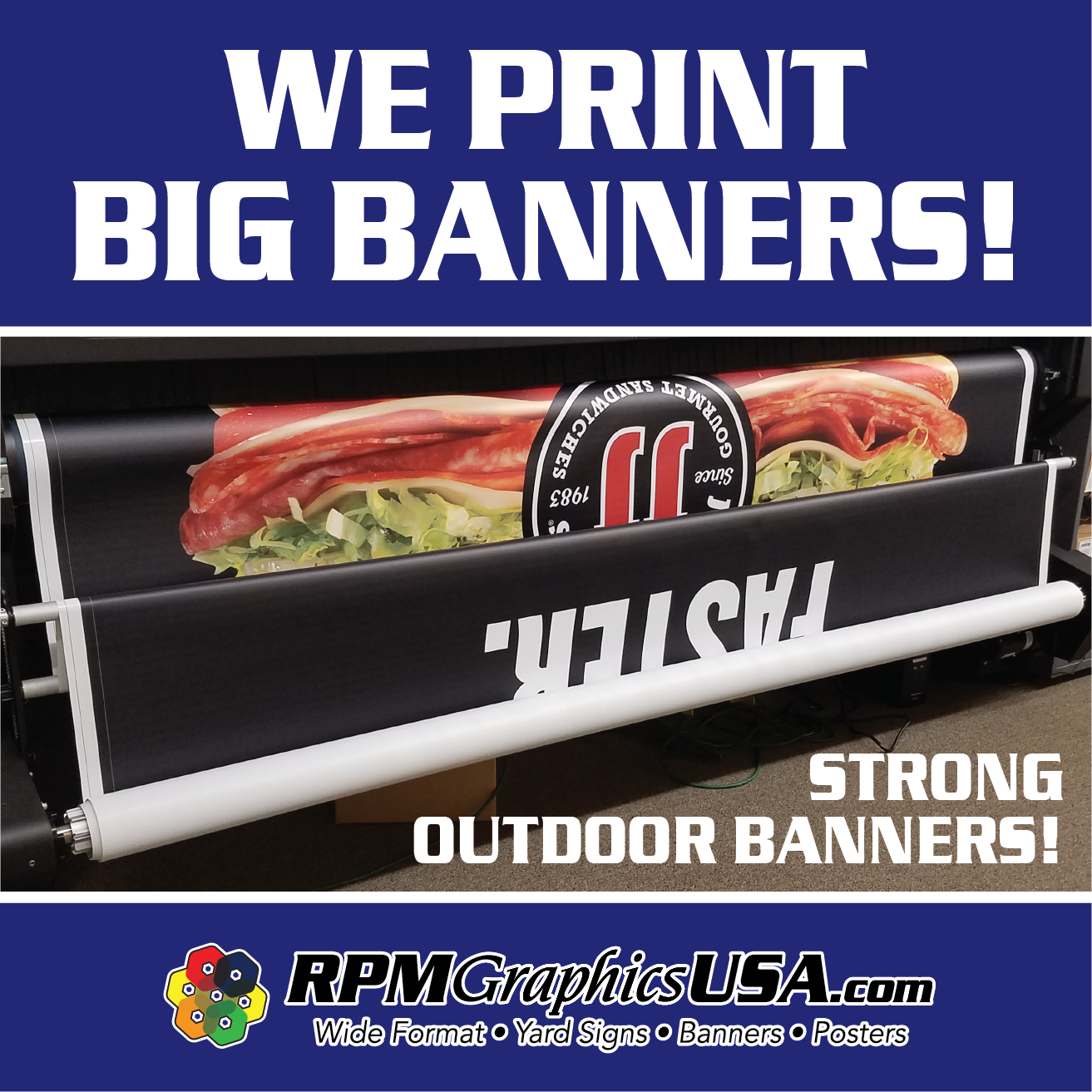 We print BIG banners! - RPM