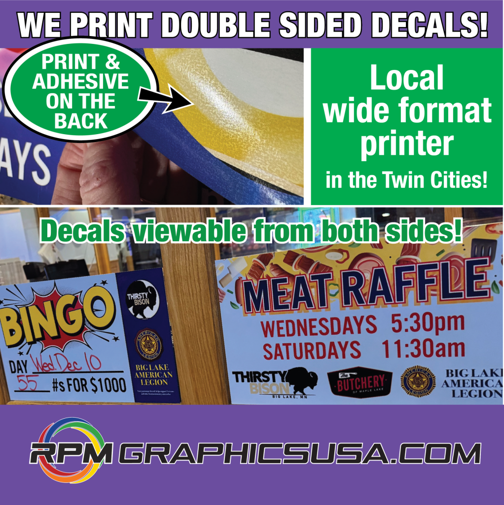 Double Sided Decals - RPM